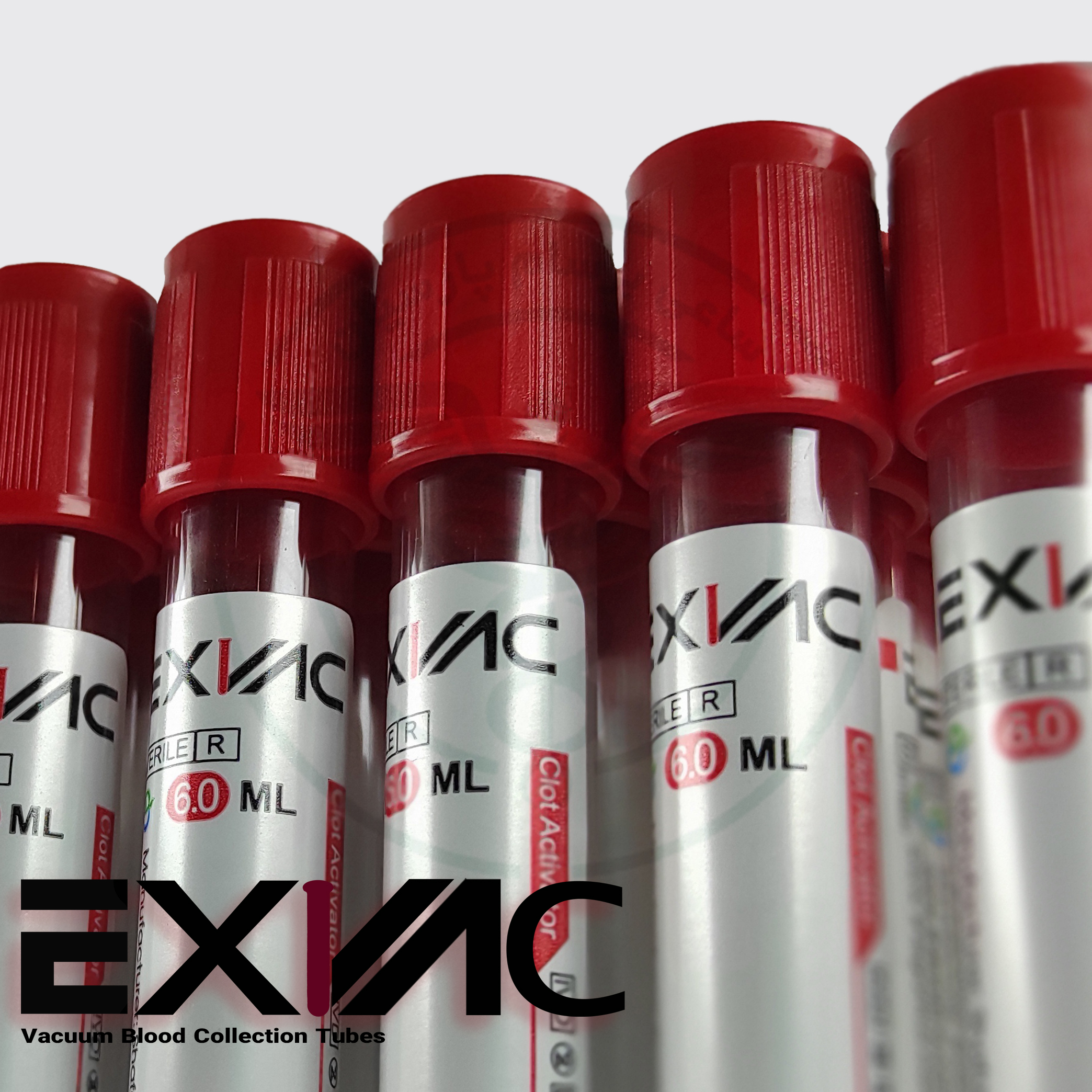 لوله سرم Clot Activator وکیوم برند ایکسوک- ساعی برسام پارسیان